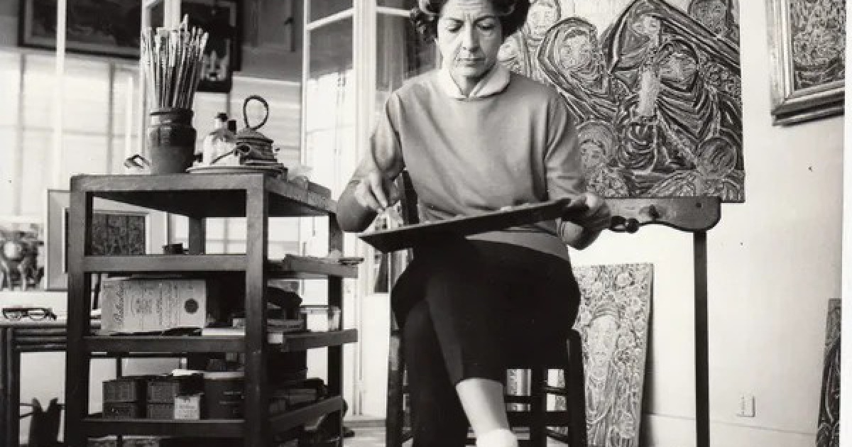 Mounira Mously and Inji Efflatoun: Arab Women Artists Who Broke ...